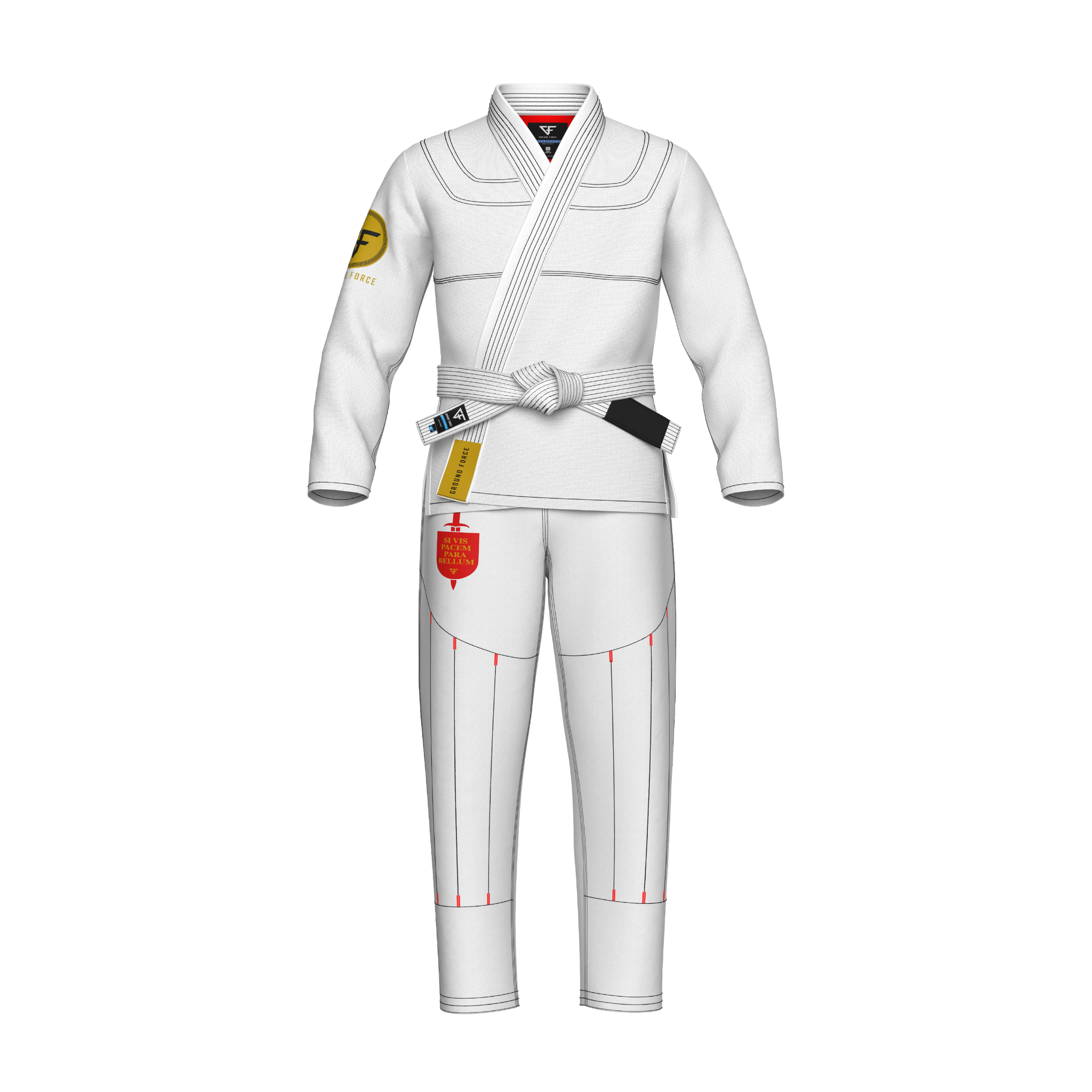 Para Bellum Gi - White – Ground Force Gear