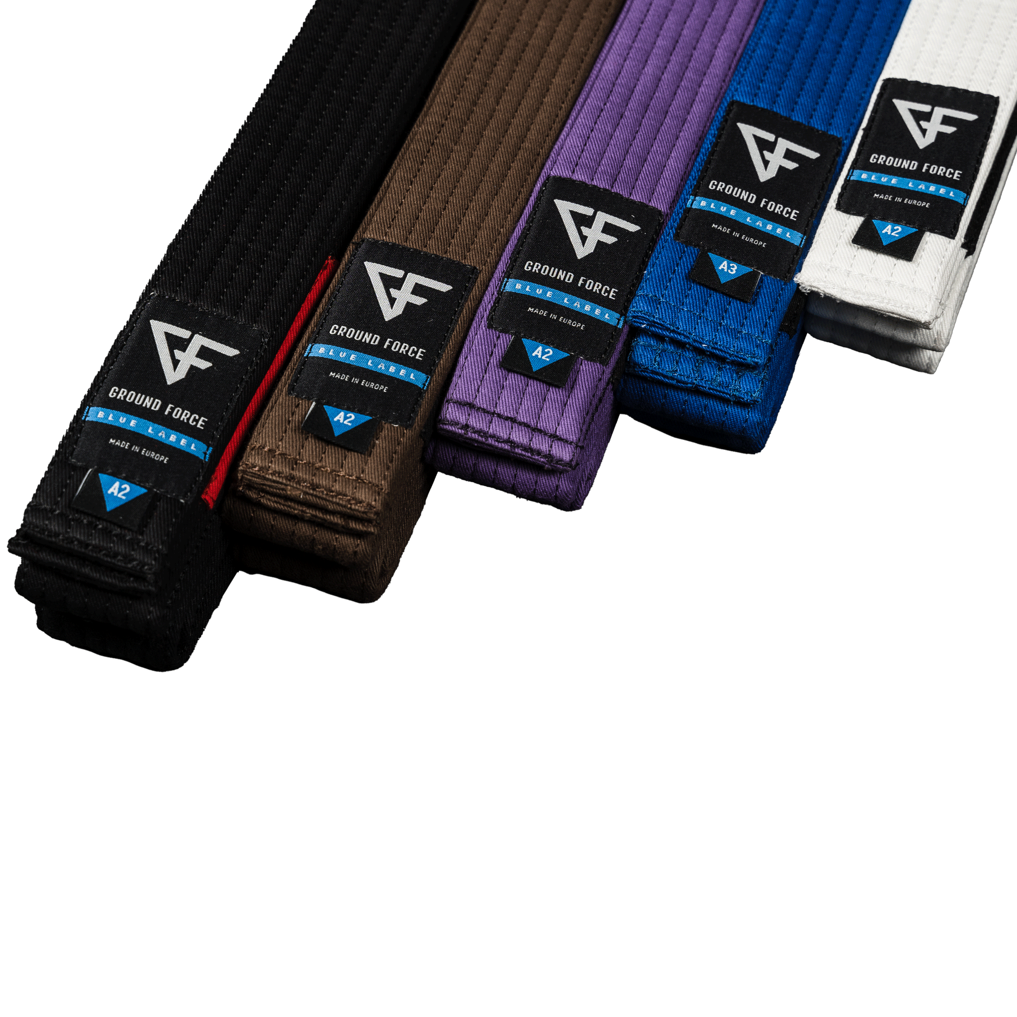 Ground Force - BLUE LABEL BJJ Belt – Ground Force Gear